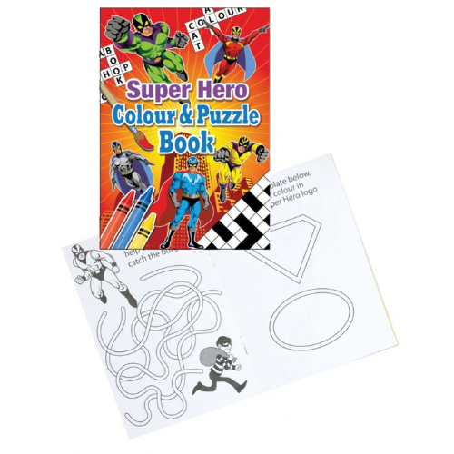 Mini Superhero Puzzle Book - Favour Fairy
